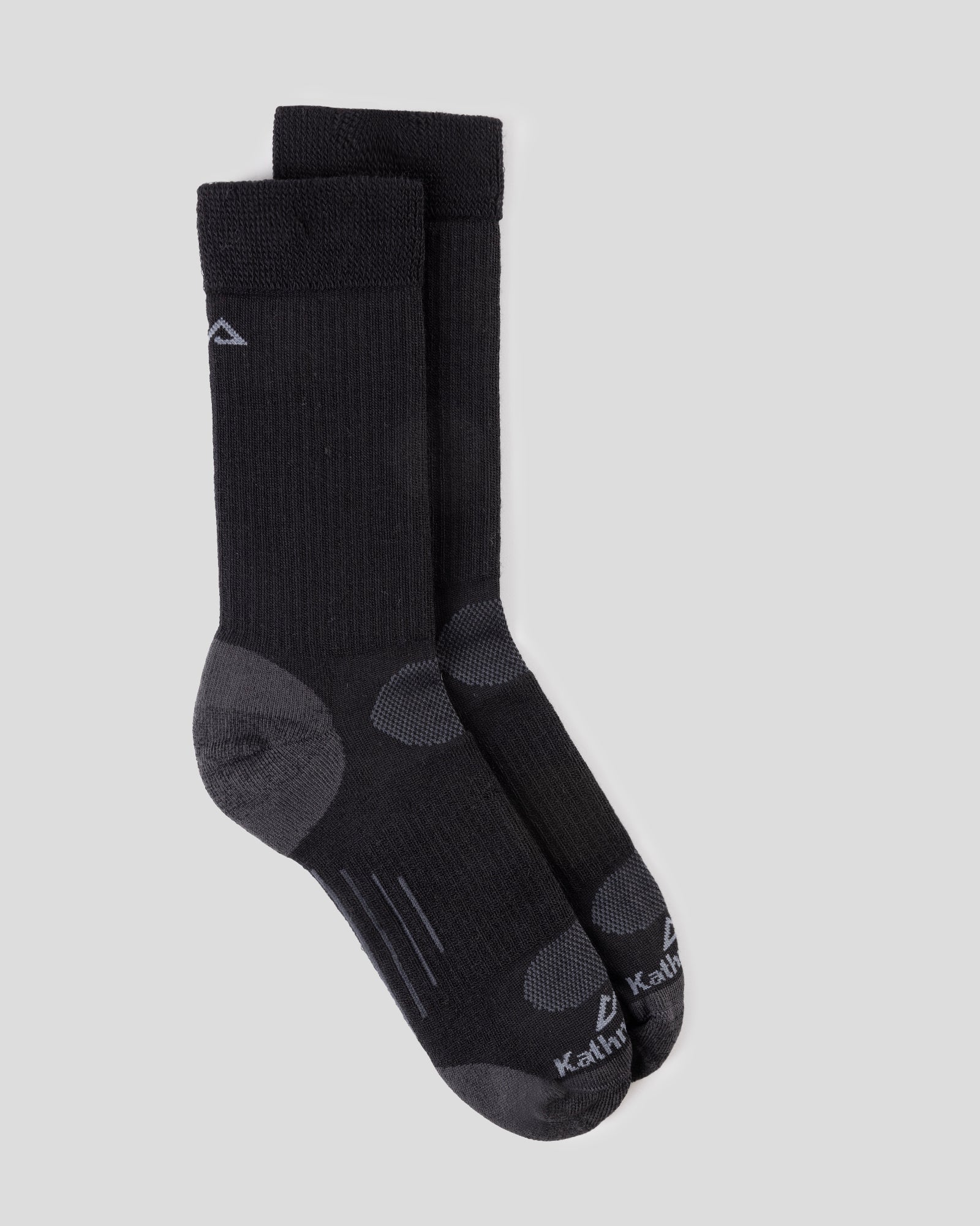Ridge Wool Blend Mid Calf Sock - Black Stingray – Kathmandu AU