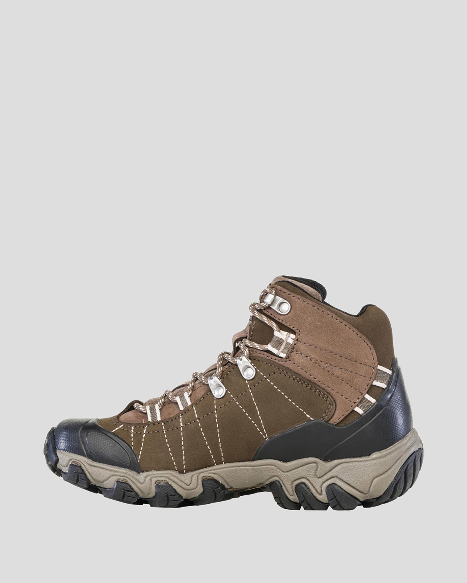 Women's Oboz Bridger Waterproof Mid Hiking Boots Wide - Walnut ...