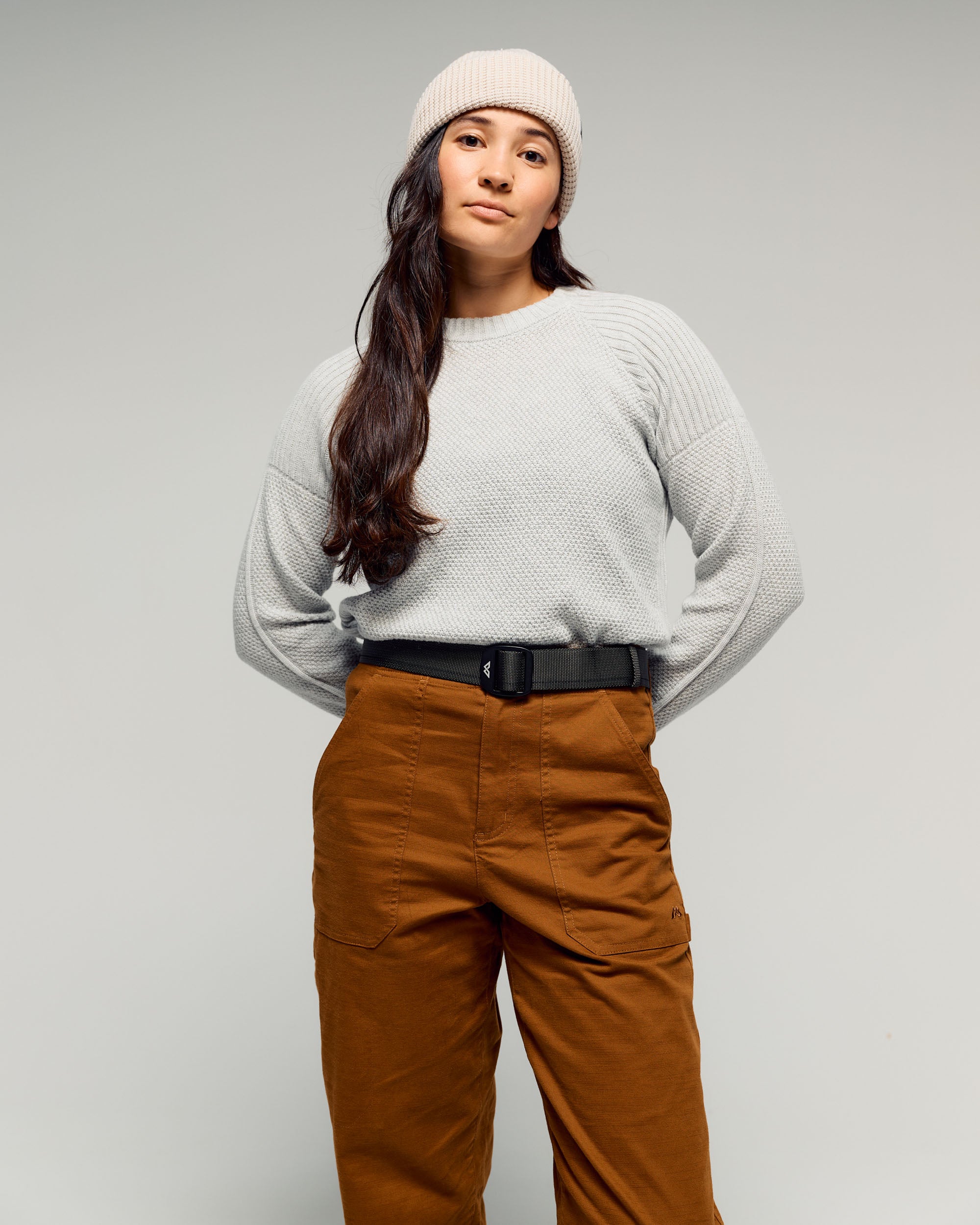 Women's Retreat Merino Blend Crew Pullover - Super Moon – Kathmandu AU