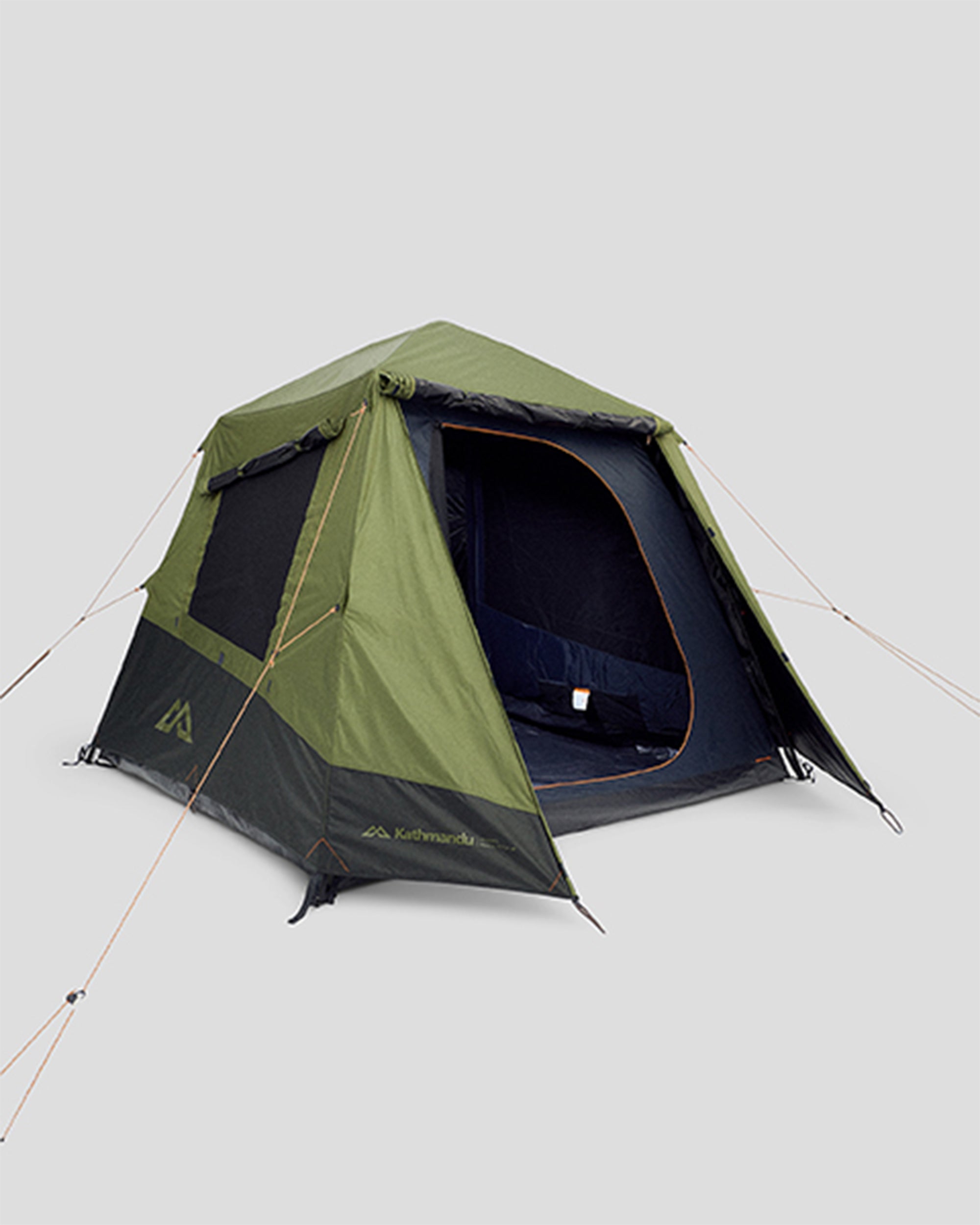 Roamer Quick Pitch Tent - 4 Person - Dark Fern/ Dark Moss – Kathmandu AU